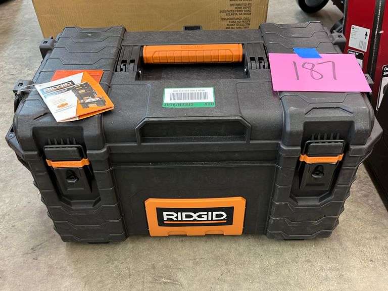 RIGID TOOL STORAGE SYSTEM TOOL BOX - Earl's Auction Company