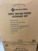(6) 20PC TRITAN FOOD STORAGE SETS IN BOXES - Earl's Auction Company