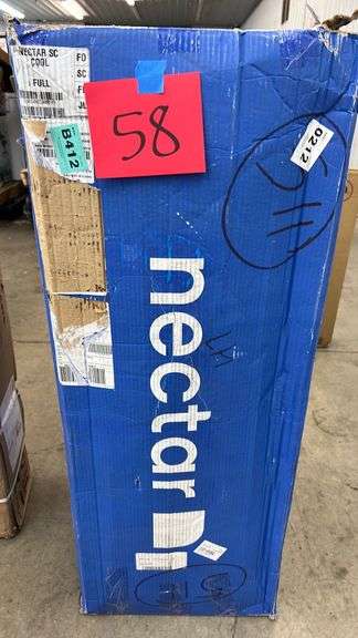 NECTAR FULL SIZE MATTRESS IN BOX - Earl's Auction Company