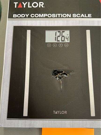 TAYLOR BODY COMPOSITION SCALE IN BOX - Earl's Auction Company
