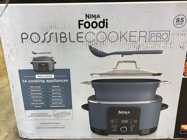 NINJA FOODI POSSIBLE COOKER PRO IN BOX - Earl's Auction Company