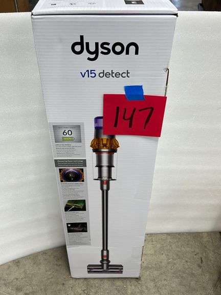 DYSON V15 DETECT CORDLESS VACUUM IN BOX - Earl's Auction Company