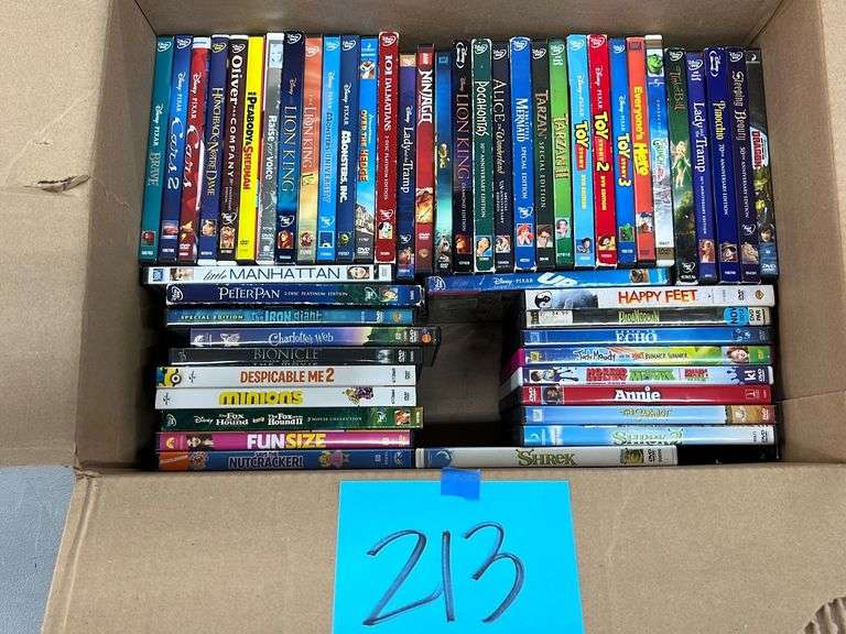 APPROX 50 ASSORTED DVDS - Earl's Auction Company