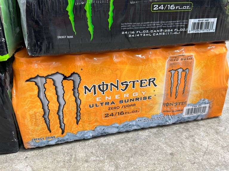 (6) PACKS OF ASSORTED MONSTER ENERGY DRINKS - Earl's Auction Company