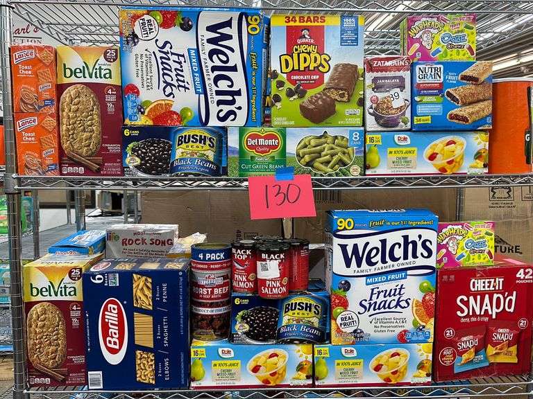 LARGE LOT OF FOOD ITEMS - SEE PHOTOS - Earl's Auction Company