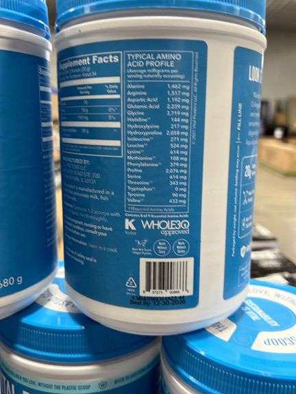(11) CONTAINERS OF VITAL PROTEINS COLLAGEN PEPTIDES - Earl's Auction ...