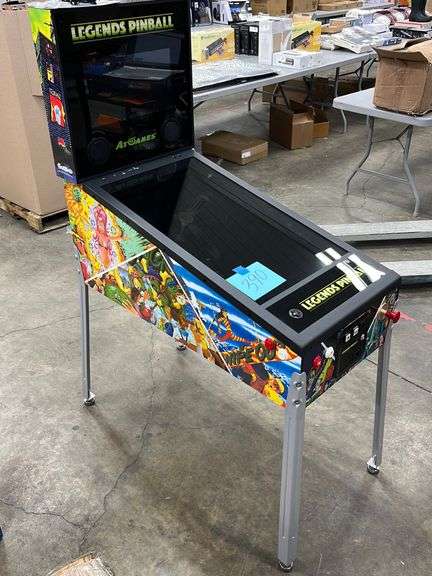 AT GAMES LEGENDS DIGITAL ELECTRIC PINBALL GAME - Earl's Auction Company