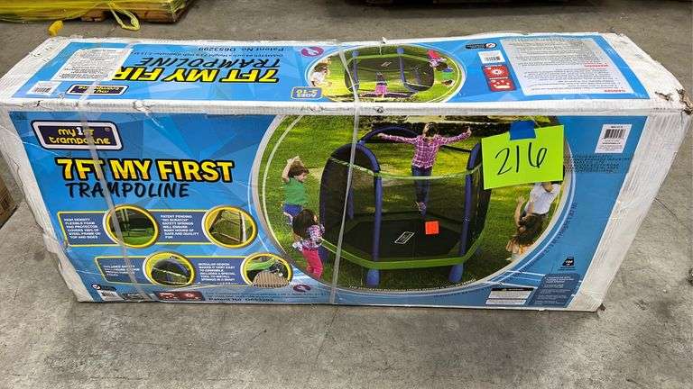 7FT MY FIRST TRAMPOLINE IN BOX - Earl's Auction Company