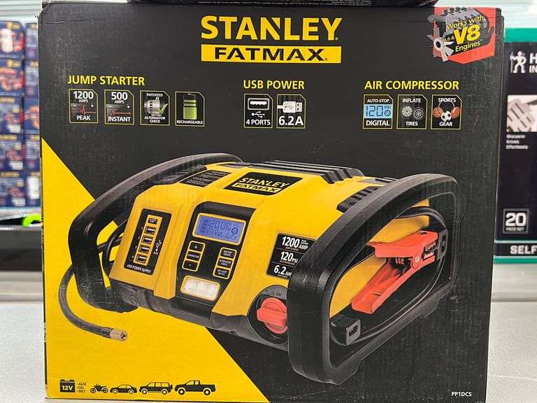 (2) STANLEY FATMAX POWERSTATIONS IN BOXES - Earl's Auction Company