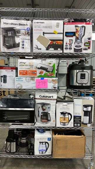 AS IS - LARGE LOT OF KITCHEN APPLIANCES - Earl's Auction Company