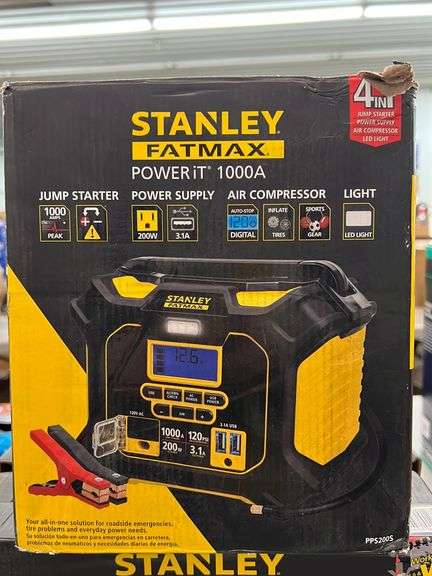 (2) STANLEY FATMAX POWERSTATIONS IN BOXES - Earl's Auction Company