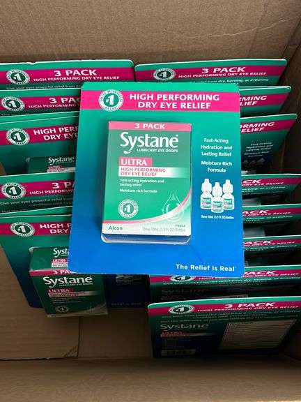 (17) PACKS OF SYSTANE DROPS (3 BOTTLES PER PACK) - Earl's Auction Company