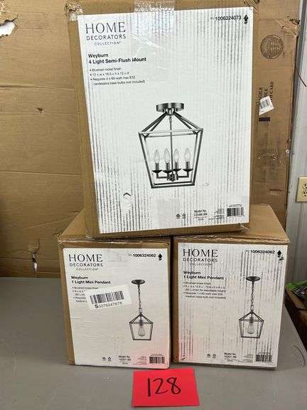 MISC LOT OF LIGHTING - SEE PHOTOS - Earl's Auction Company