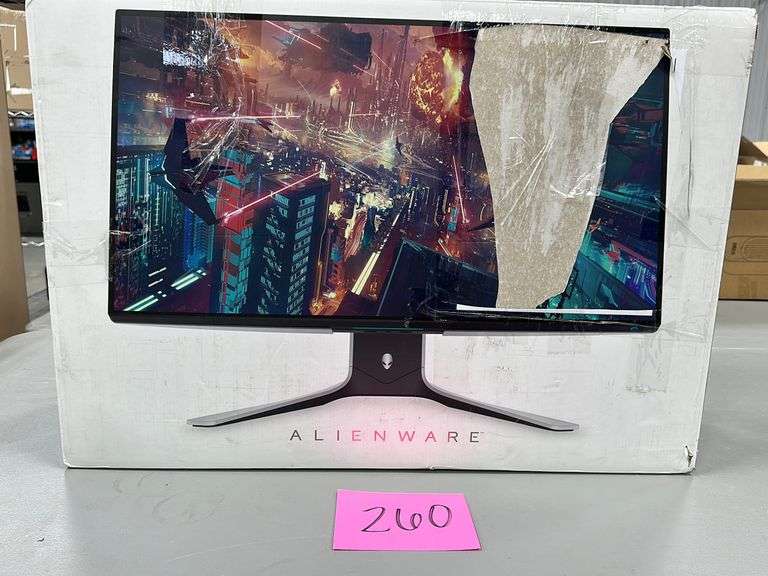 ALIENWARE 27 GAMING MONITOR W/ BOX - Earl's Auction Company