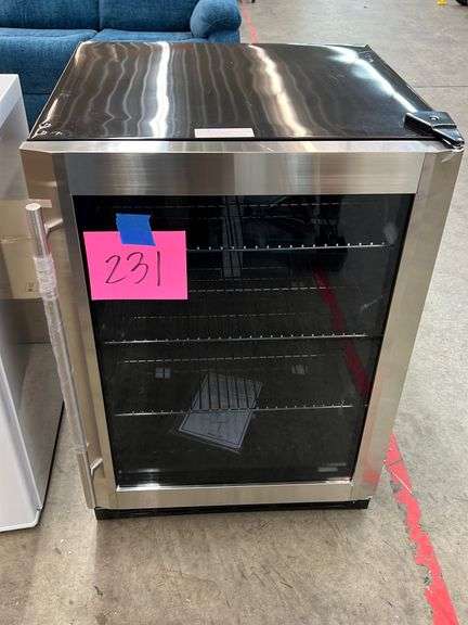MAGIC CHEF STAINLESS BEVERAGE COOLER - Earl's Auction Company