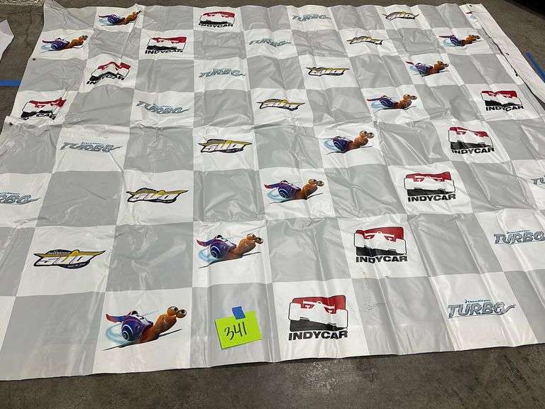 10FT 2013 INDY 500 TURBO BANNER - Earl's Auction Company