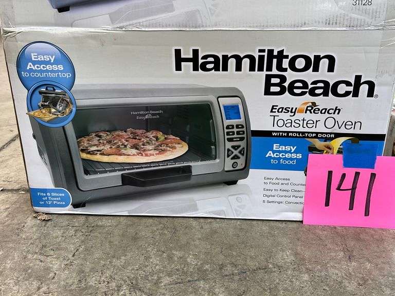 HAMILTON BEACH TOASTER OVEN IN BOX - Earl's Auction Company