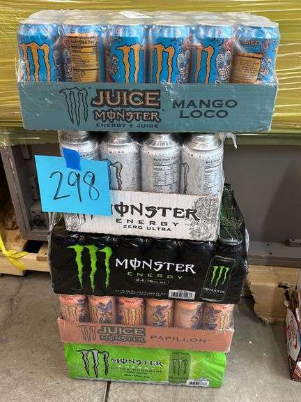 (5) PACKS OF MONSTER ENERGY DRINKS - Earl's Auction Company