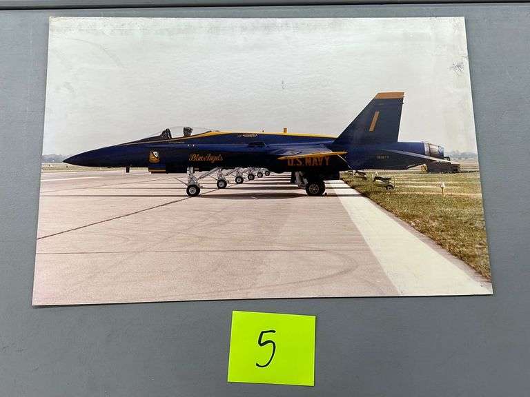 NAVY BLUE ANGELS PRINT - Earl's Auction Company