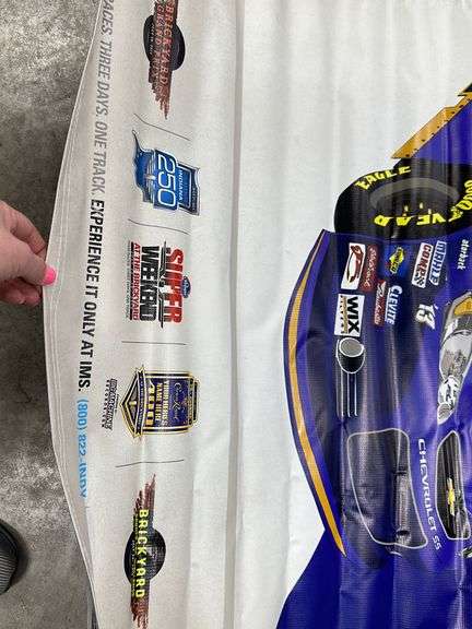3FTx5FT NASCAR WELCOME BANNER - Earl's Auction Company