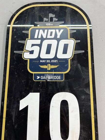 IMS BRICKYARD CROSSING INDY 500 PAR 4 SIGN - Earl's Auction Company