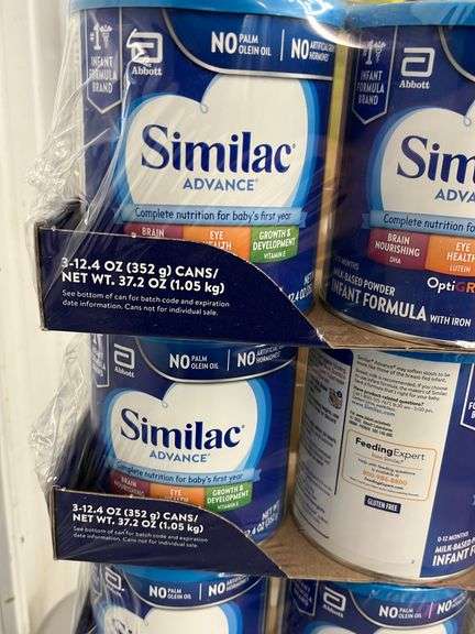 (24) CONTAINERS OF SIMILAC INFANT FORMULA - Earl's Auction Company