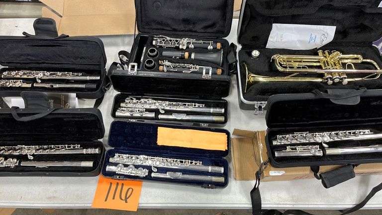 (7) ASSORTED MUSICAL INSTRUMENTS - Earl's Auction Company