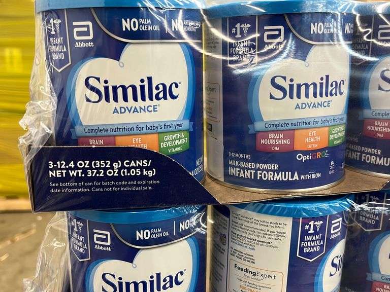 (24) CONTAINERS OF SIMILAC INFANT FORMULA - Earl's Auction Company