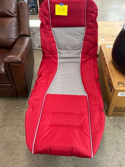 KIDS FOLDING COT - RED - Earl's Auction Company