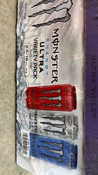 (6) PACKS OF MONSTER ENERGY DRINKS - Earl's Auction Company