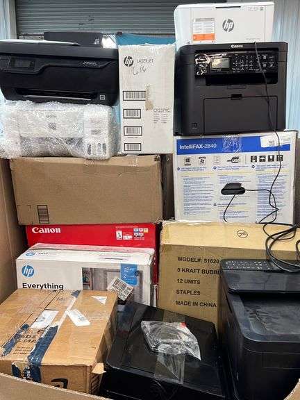 LARGE LOT OF ASSORTED PRINTERS - SEE PHOTOS - Earl's Auction Company