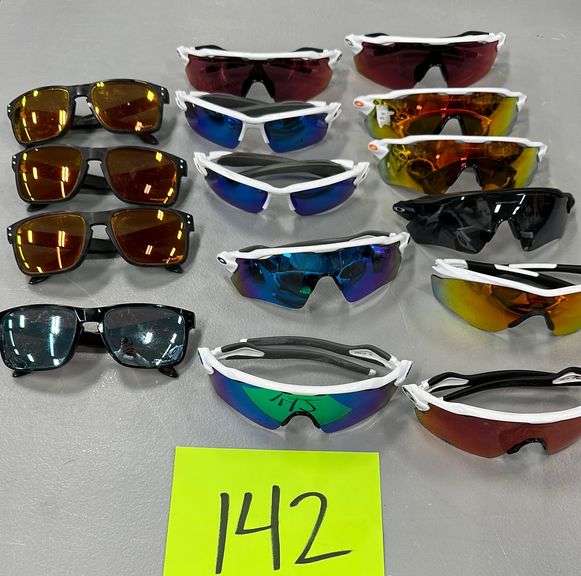 AS IS - (15) PAIRS OF HEAVILY USED/SCRATCHED OAKLEY SUNGLASSES - Earl's ...