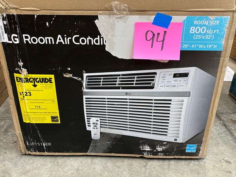 LG ROOM AIR CONDITIONER IN BOX - Earl's Auction Company
