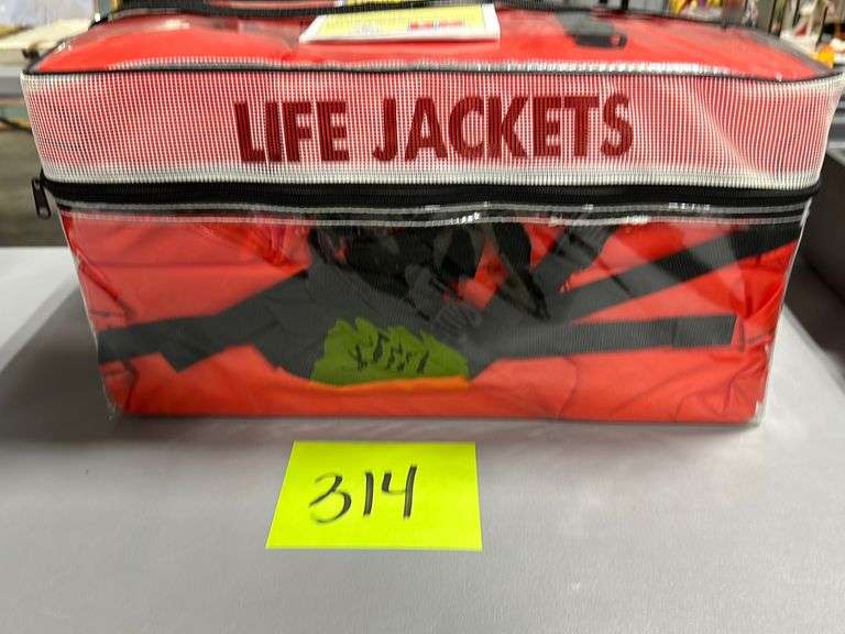 THINK SAFE LIFE JACKET SET IN BAG - Earl's Auction Company
