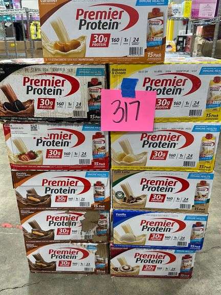 (11) BOXES OF PREMIER PROTEIN SHAKES - Earl's Auction Company