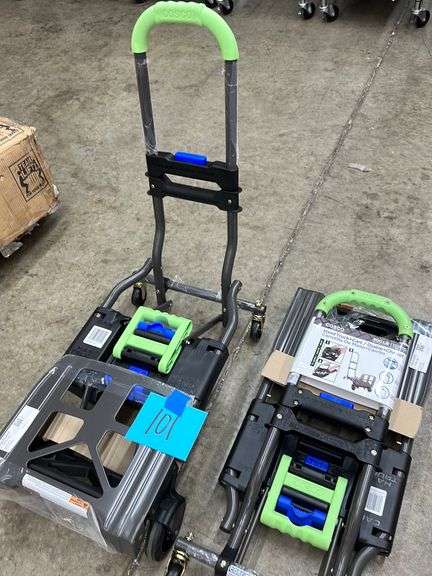 (2) COSCO HAND TRUCKS + CARTS - Earl's Auction Company