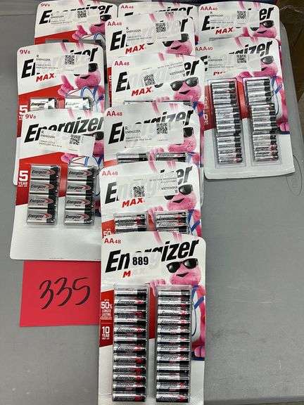 LARGE LOT OF ASSORTED BATTERIES - Earl's Auction Company