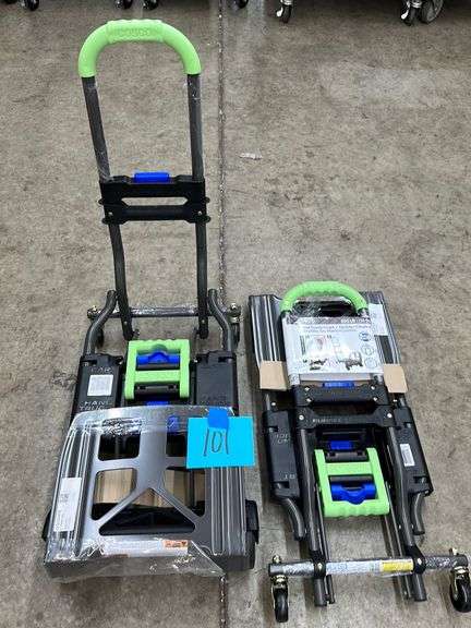 (2) COSCO HAND TRUCKS + CARTS - Earl's Auction Company