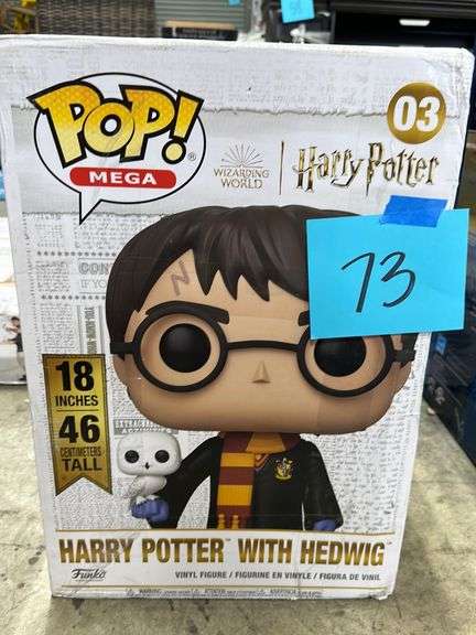 FUNKO POP MEGA HARRY POTTER 18" VINYL FIGURE IN BOX - Earl's Auction ...