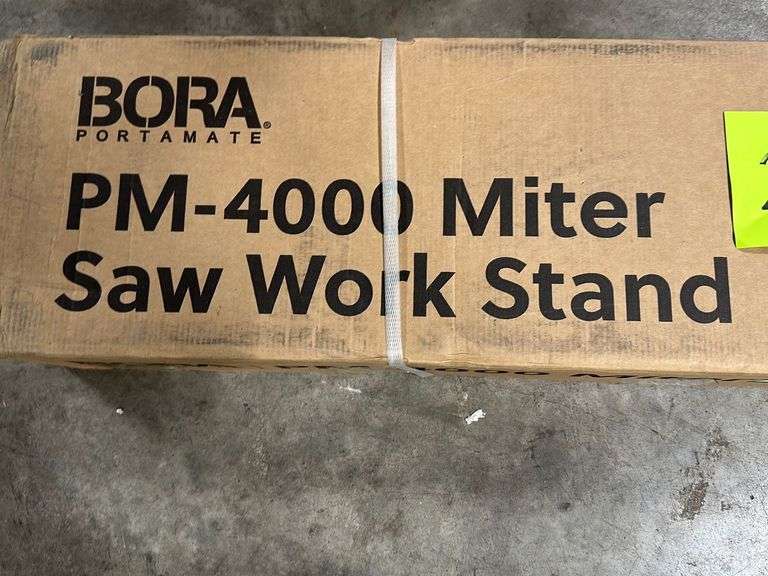 BORA PORTAMATE MITER SAW WORK STAND IN BOX - Earl's Auction Company