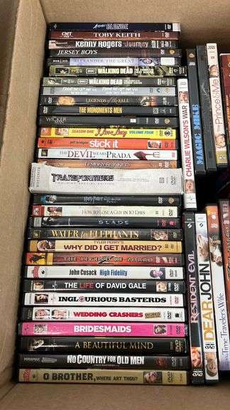 APPROX 50 ASSORTED DVDS - Earl's Auction Company