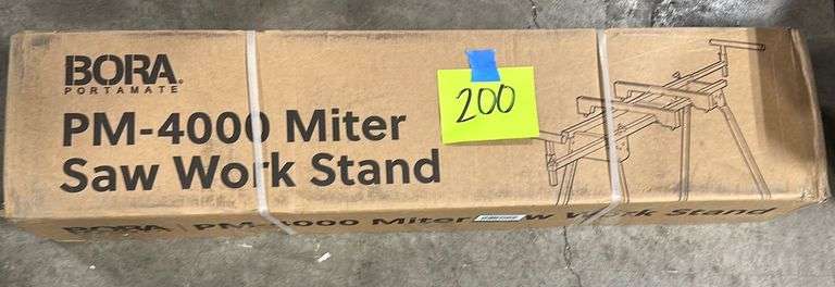 BORA PORTAMATE MITER SAW WORK STAND IN BOX - Earl's Auction Company