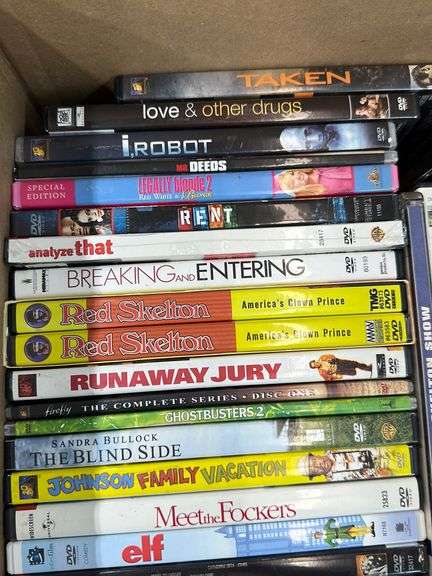 APPROX 50 ASSORTED DVDS - Earl's Auction Company
