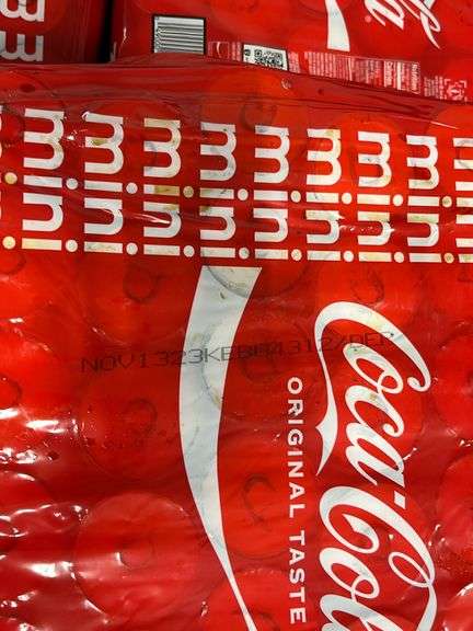 (10) PACKS OF MINI COCA COLA CANS (30 PER PACK) - Earl's Auction Company