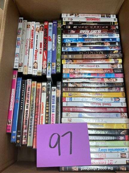 APPROX 50 ASSORTED DVDS - Earl's Auction Company