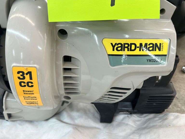 YARD-MAN YM320BV BLOWER VAC - Earl's Auction Company