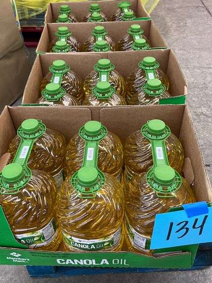 (24) 96OZ BOTTLES OF CANOLA OIL - Earl's Auction Company