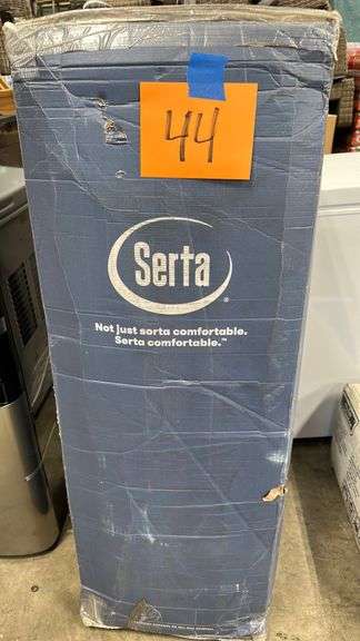 SERTA 12" HYBRID FULL SIZE MATTRESS IN BOX - Earl's Auction Company