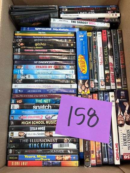 APPROX 50 ASSORTED DVDS - Earl's Auction Company