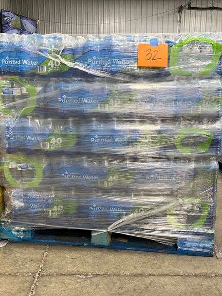(40) PACKS OF MEMBERS MARK PURIFIED WATER BOTTLES (40 BOTTLES PER PACK ...